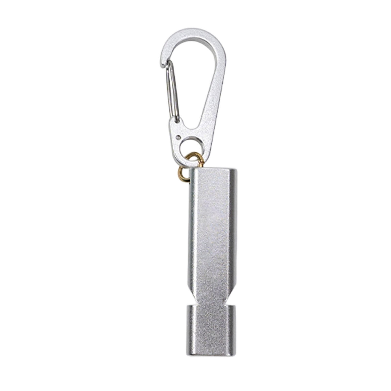 Super Loud Aluminum Emergency Survival Whistle with Lanyard - Double ...