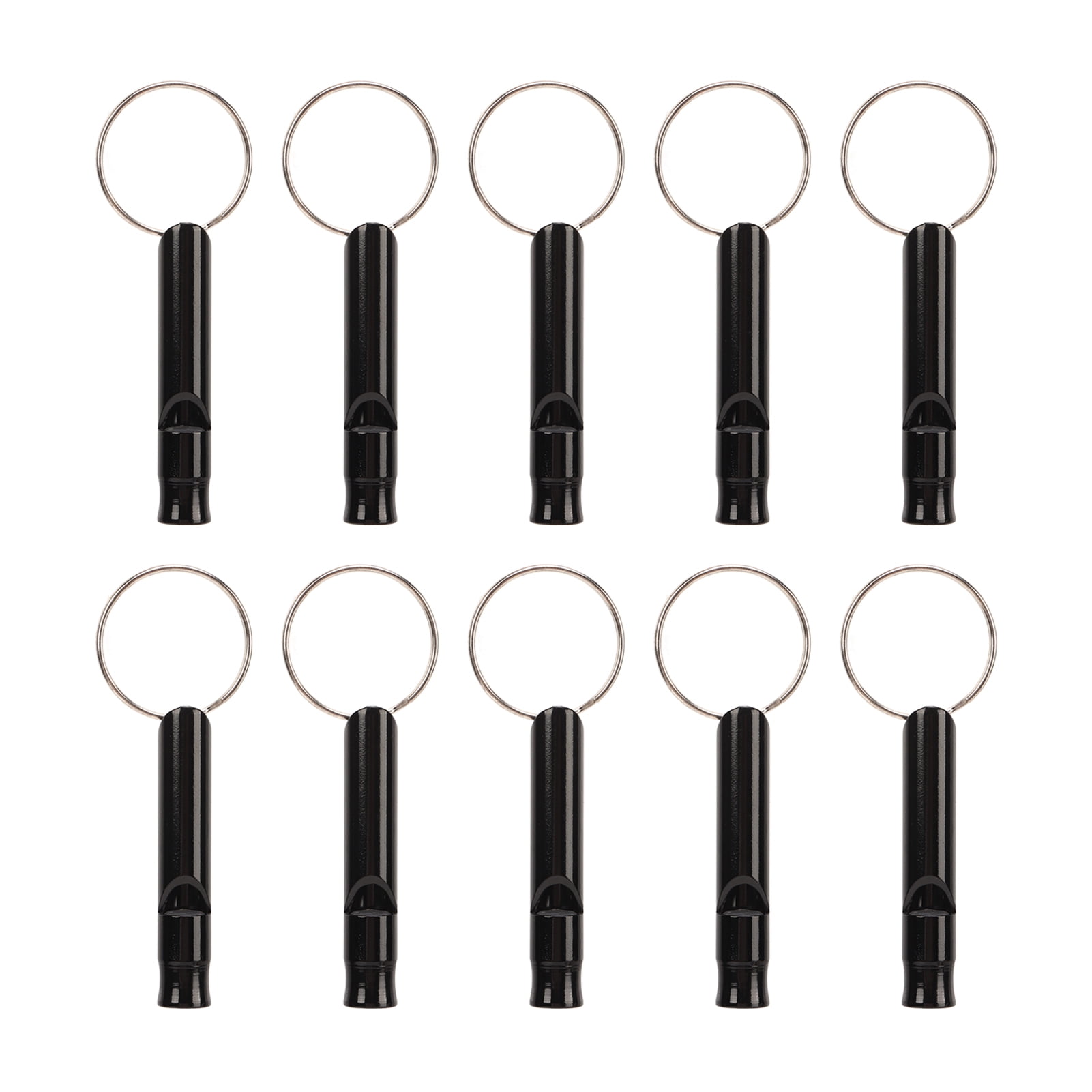 Super Loud Emergency Whistle Set, 10-Pc Outdoor Safety Whistles for ...