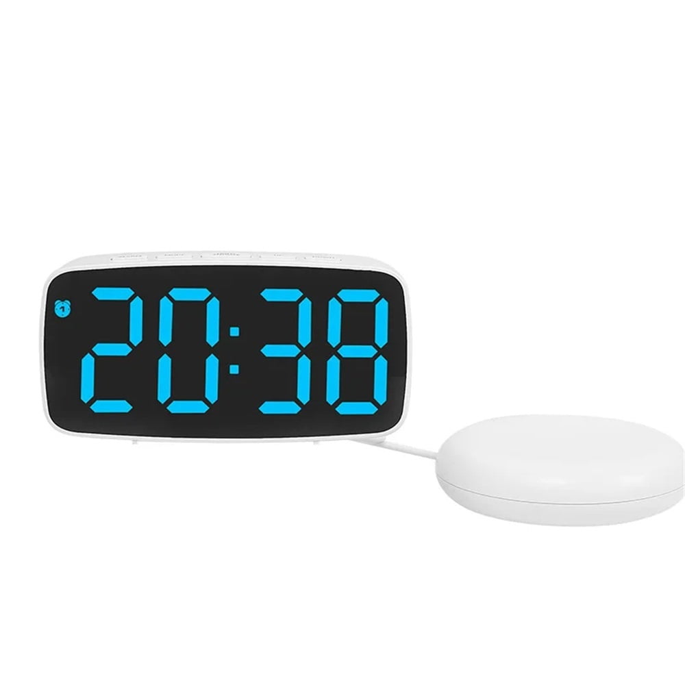Super Loud Vibrating Alarm Clock LED Table Clock with Brightness ...