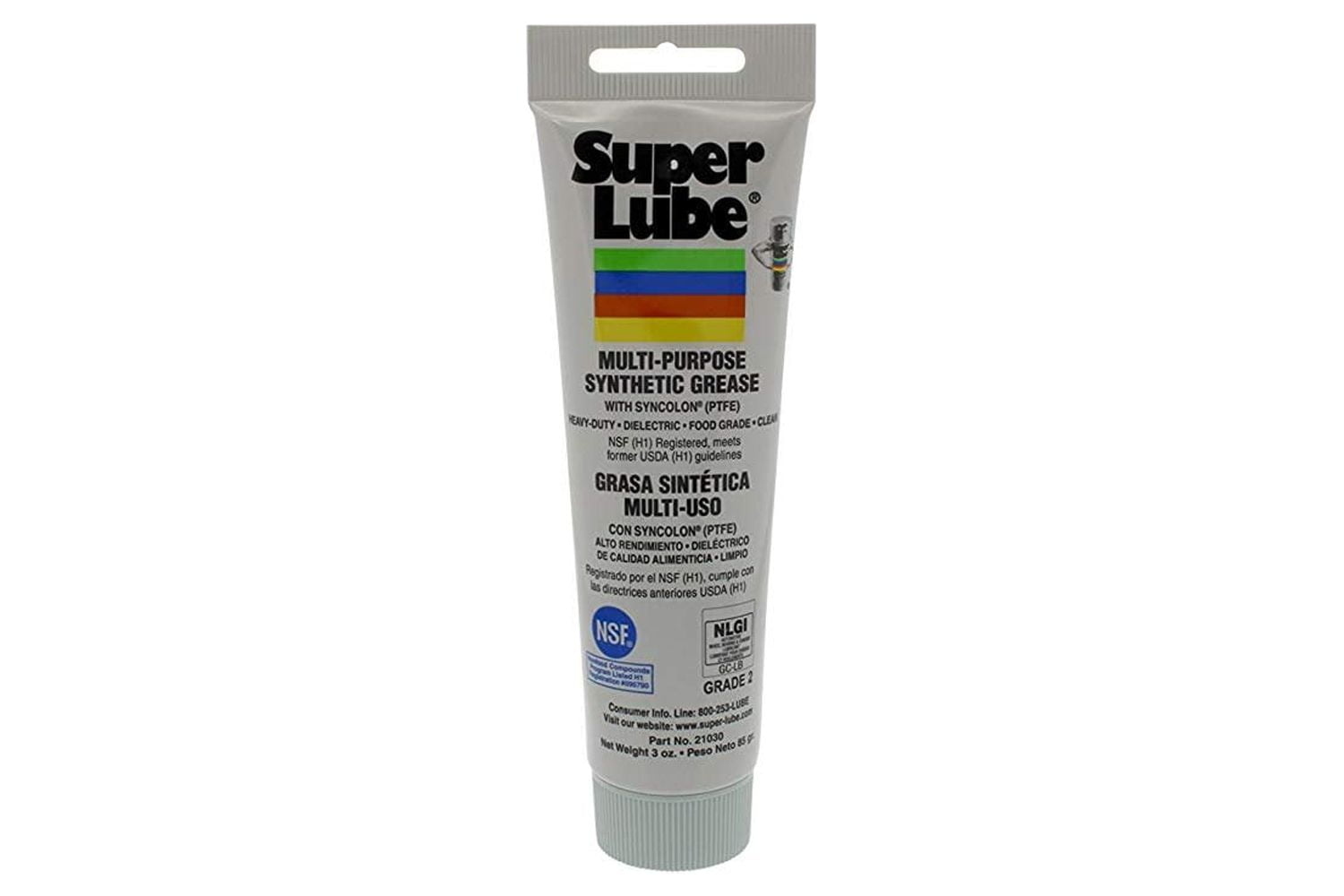 Super Lube Synthetic Multi-Purpose Grease, Dielectric, Teflon, Rust ...