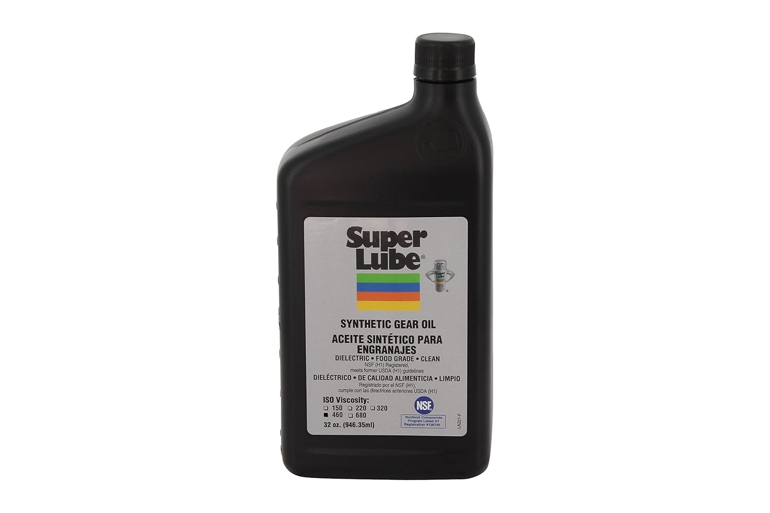 Super Lube 54432 Synthetic Gear Oil ISO 460, 1 quart Bottle ...