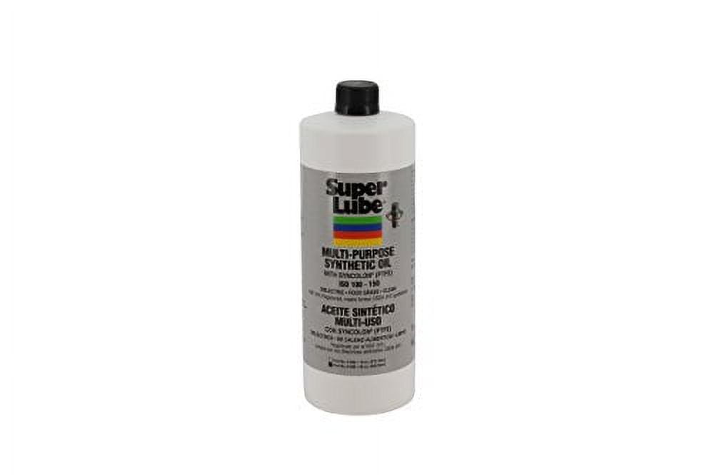 SUPER LUBE 51030 1 qt PTFE Oil Bottle 150 ISO Viscosity, 85W SAE ...