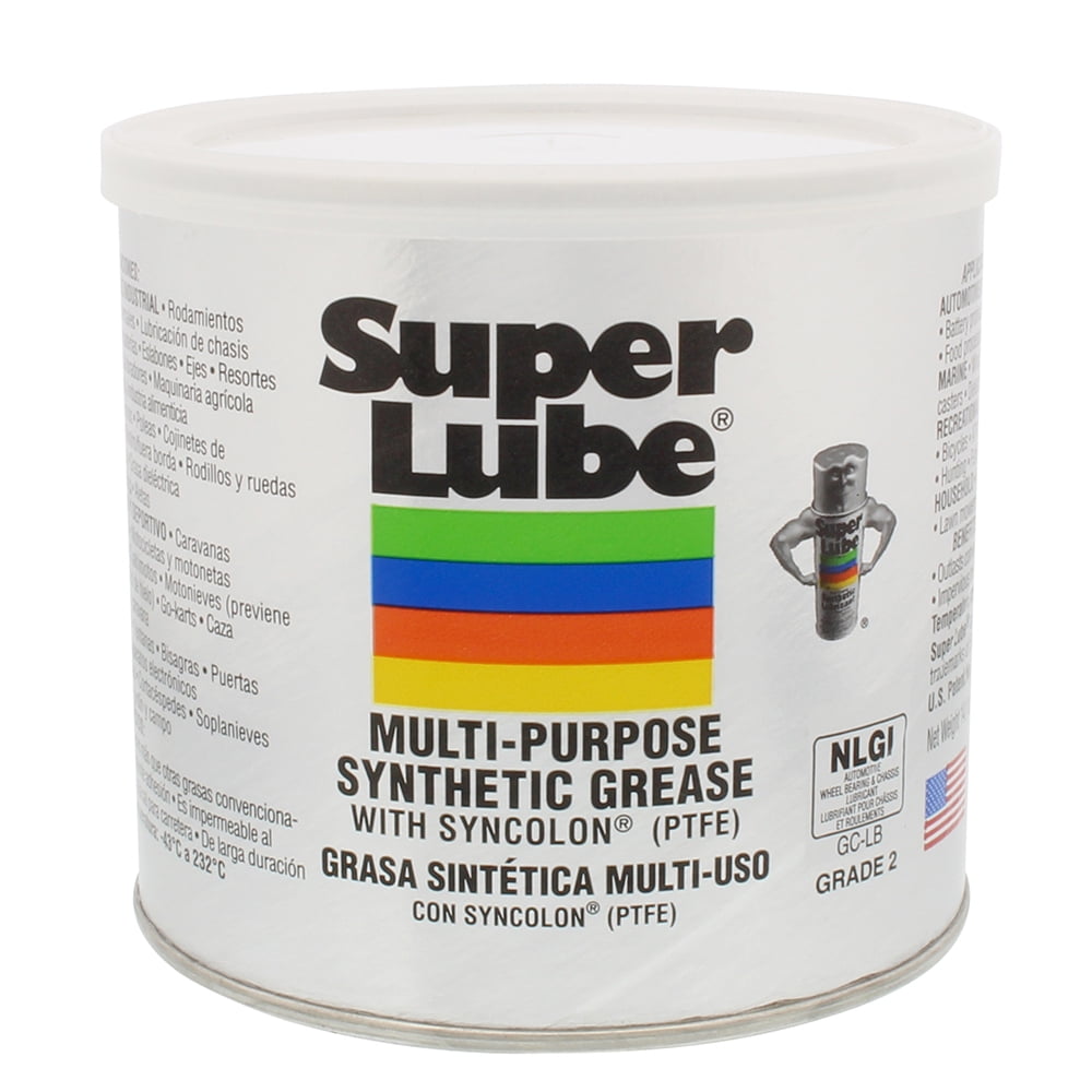Super Lube Multi-Purpose Synthetic Grease w/Syncolon® (PTFE) - 14.1oz ...