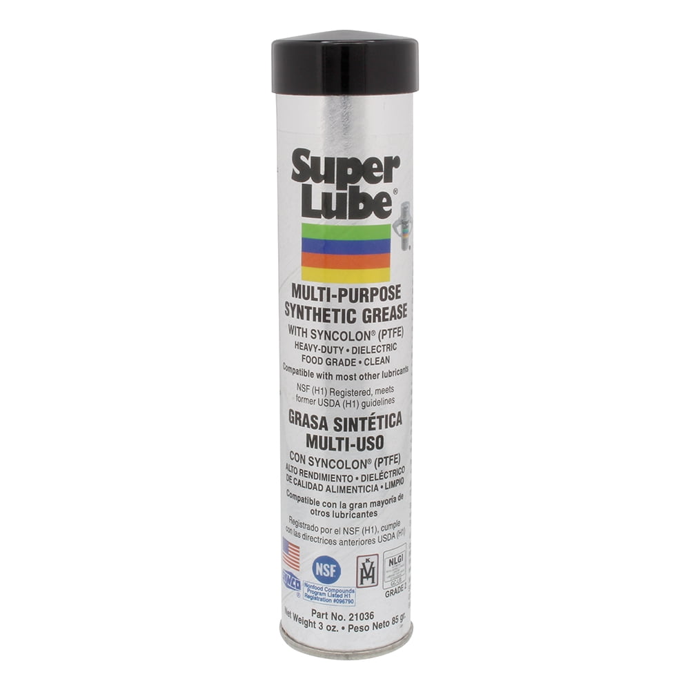 Super Lube Multi-Purpose Synthetic Grease w/Syncolon® (PTFE) - 3oz ...