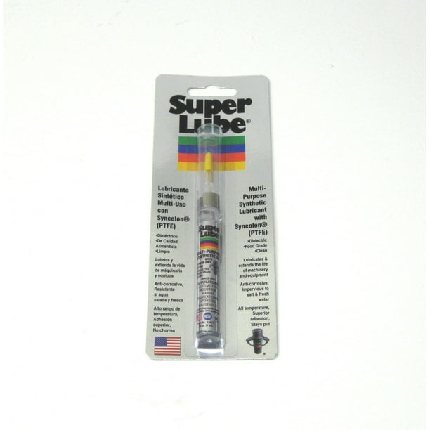 Super Lube Synthetic Grease (NLGI 1) with Syncolon (PTFE) .24 oz 7 mL ...