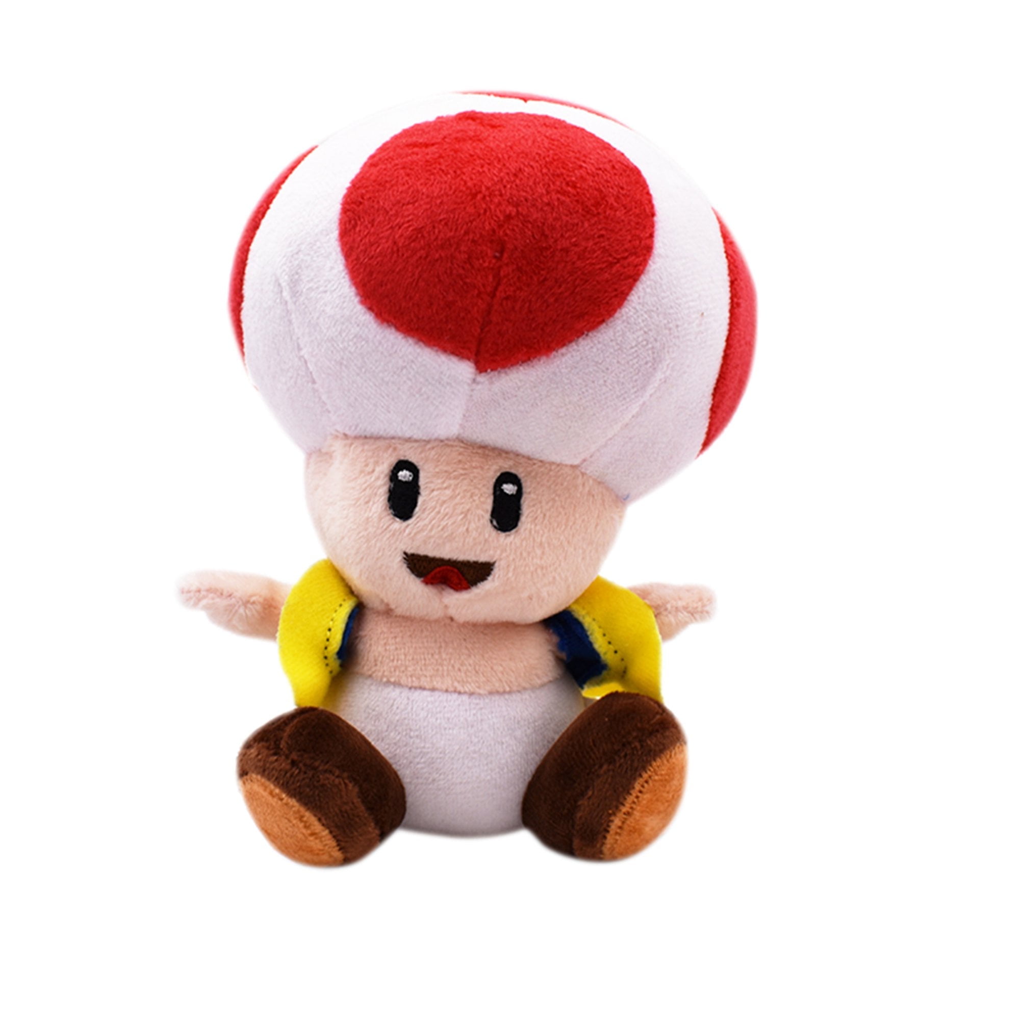 Super Ma/rio - Toad 8" Plush - Walmart.com