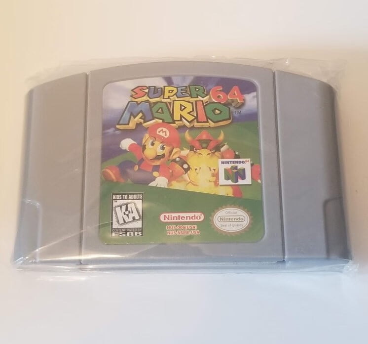 Super Mari 64 Game Card For Nintend0 64 N64 US Version - Walmart.com