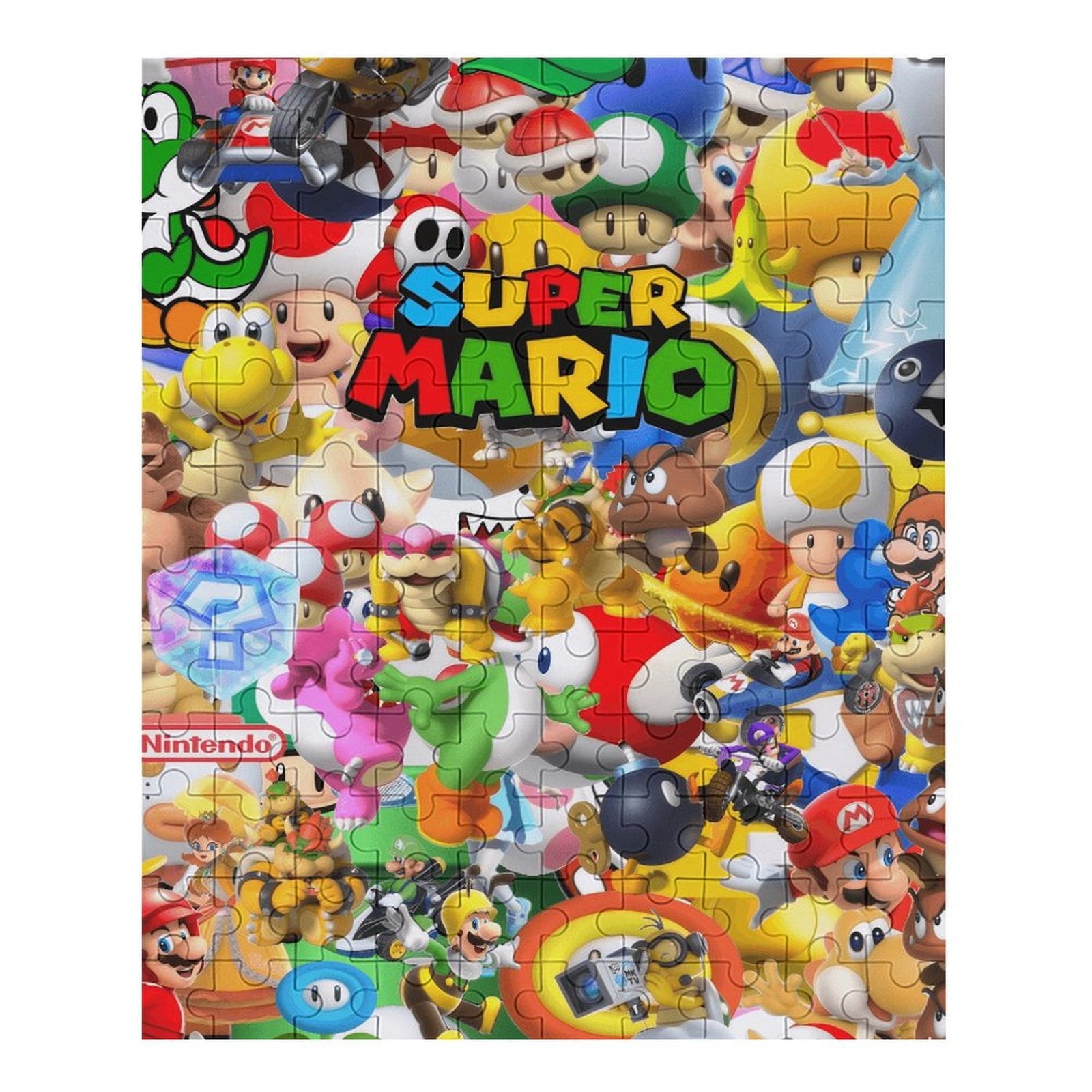 Super Mario (1) Christmas Jigsaw Puzzles Interlocking puzzles for kids ...
