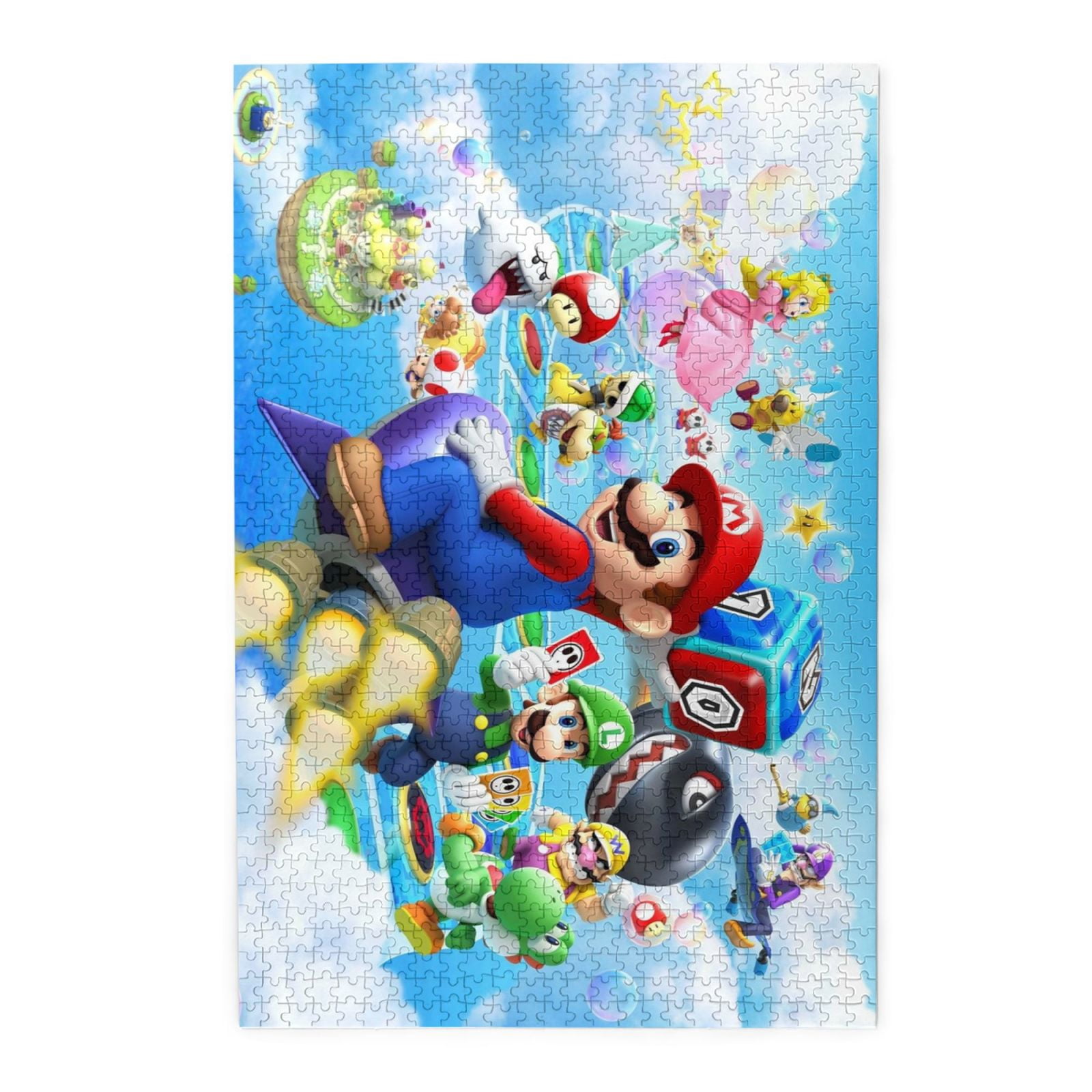Super Mario 1000 Pieces Wooden Puzzle Jigsaw Puzzles For Adults Teens ...