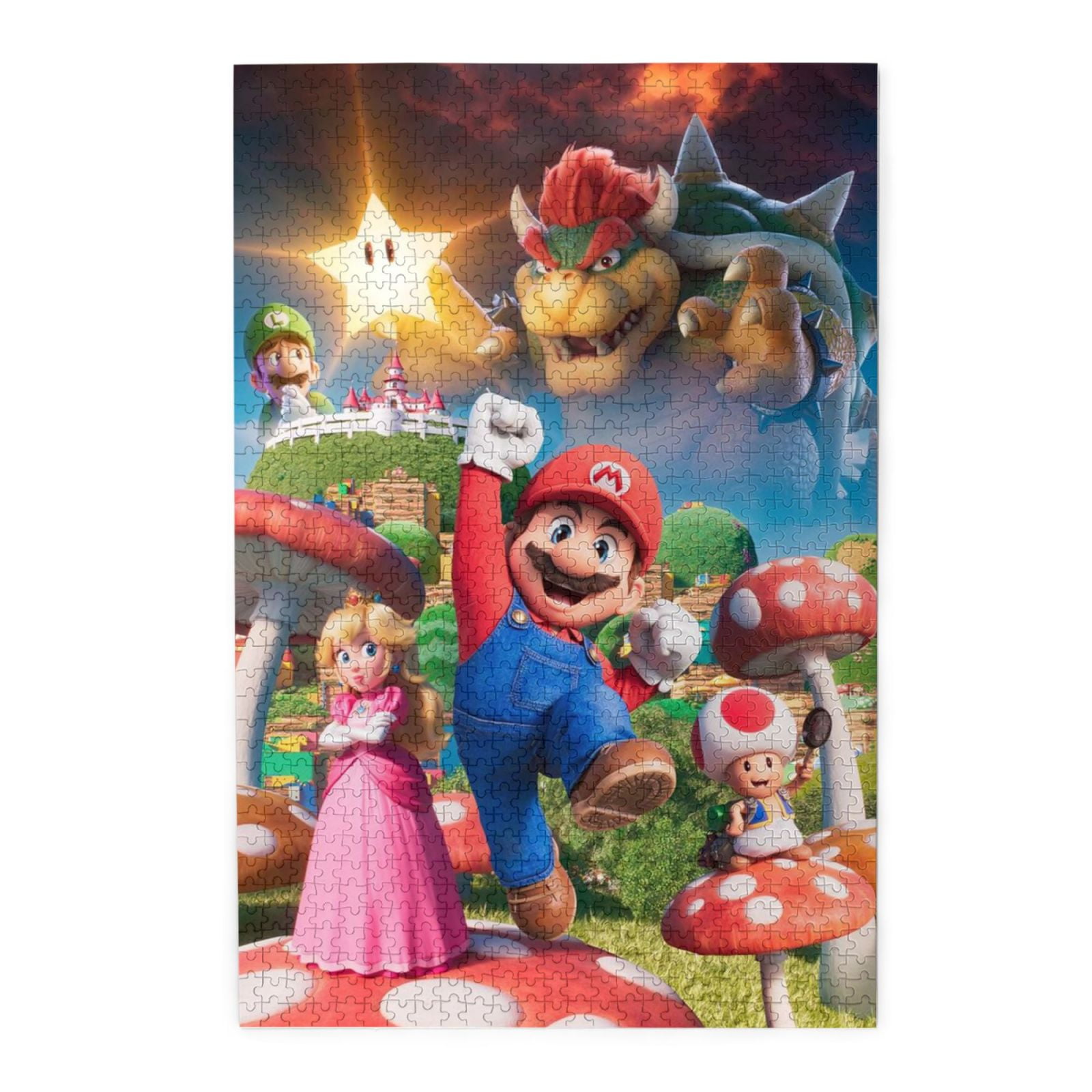 Super Mario 1000 Pieces Wooden Puzzle Jigsaw Puzzles For Adults Teens ...