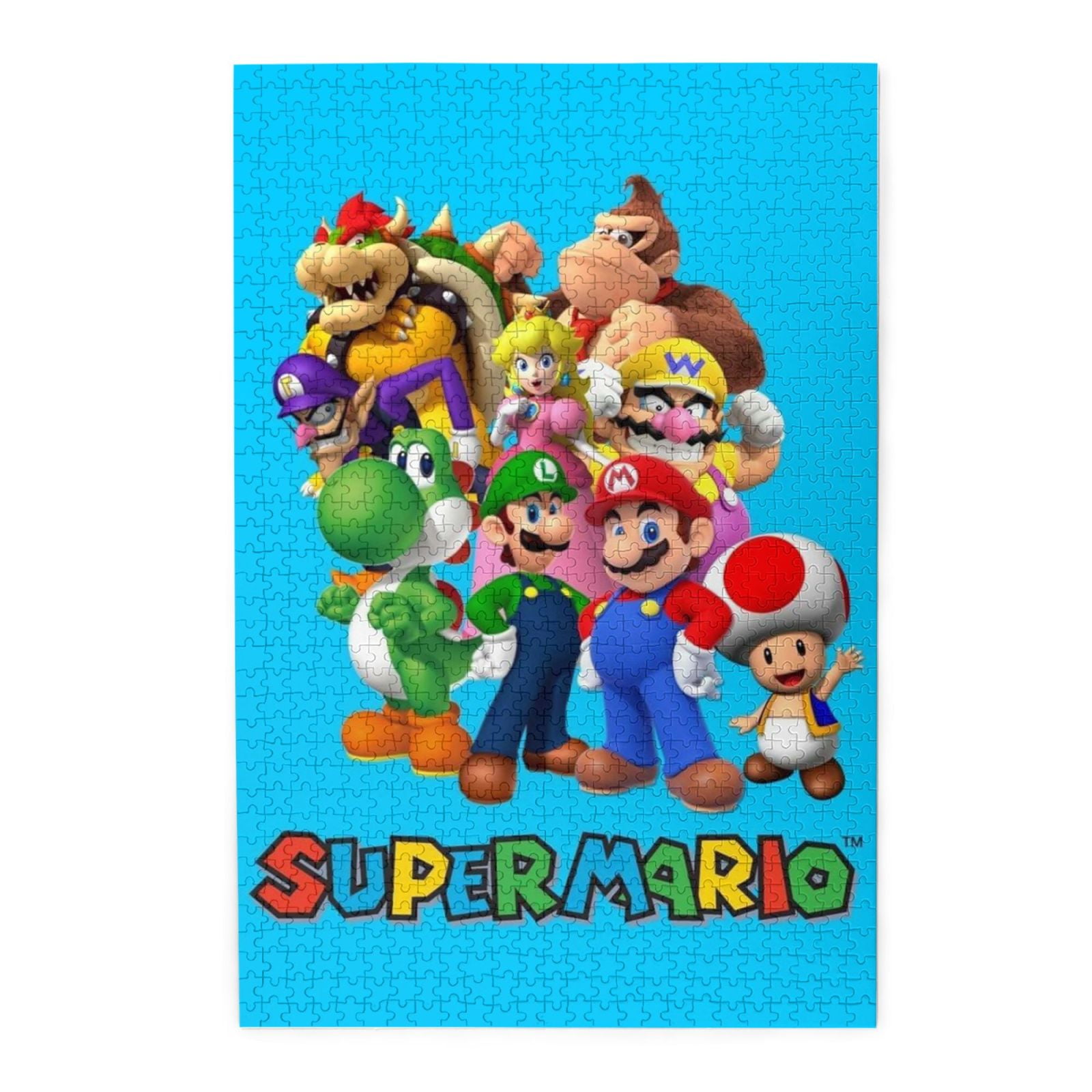 Super Mario 1000 Pieces Wooden Puzzle Jigsaw Puzzles For Adults Teens ...