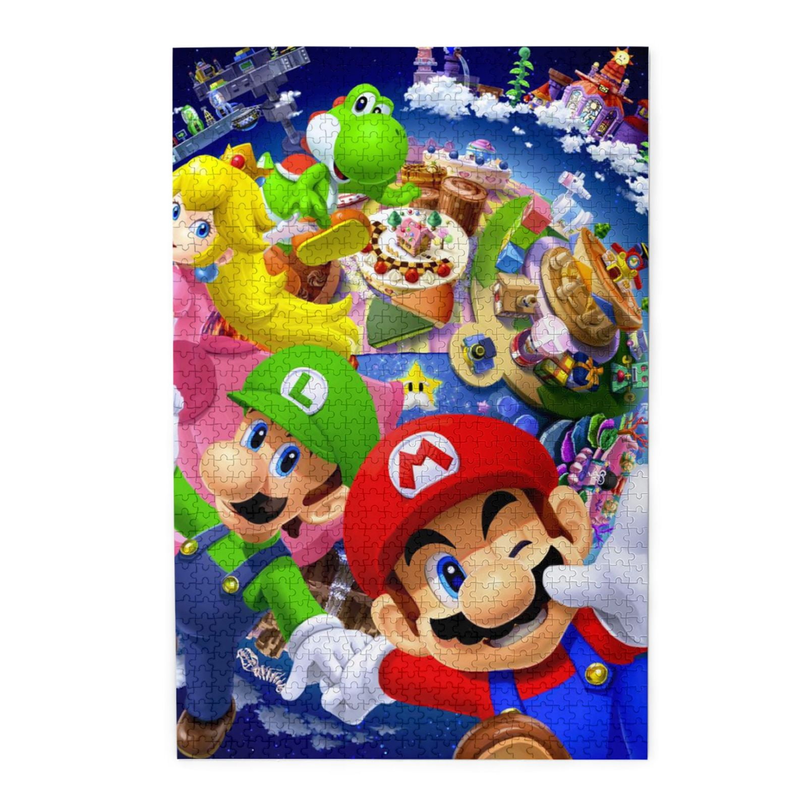 Super Mario 1000 Pieces Wooden Puzzle Jigsaw Puzzles For Adults Teens ...