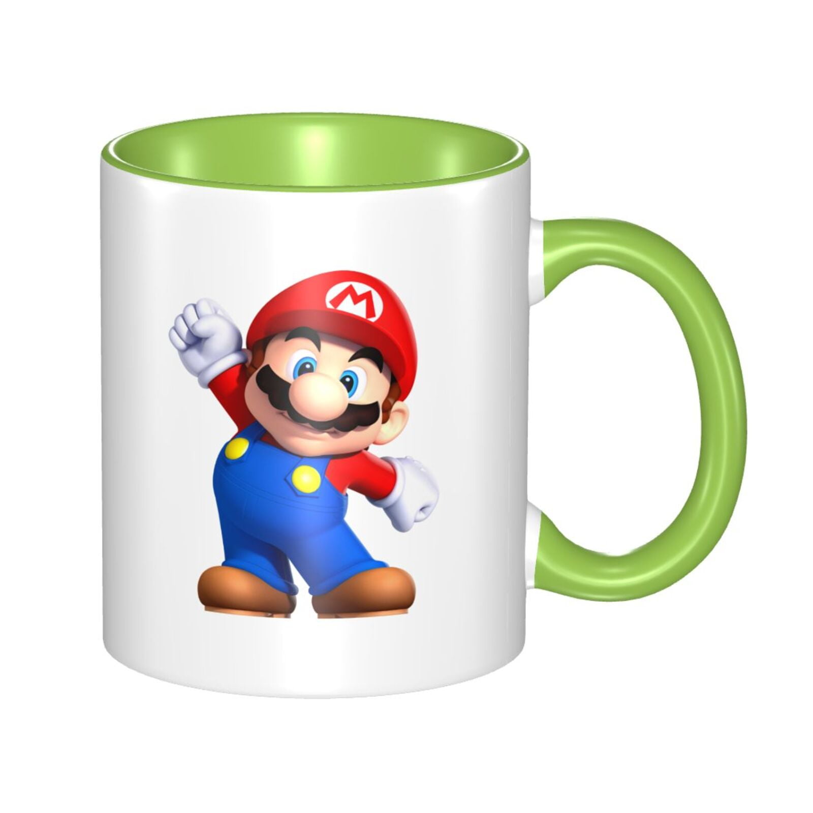 Super Mario 11 oz Coffee Mug with Handle Ceramic Tea Cup Novelty Coffee ...