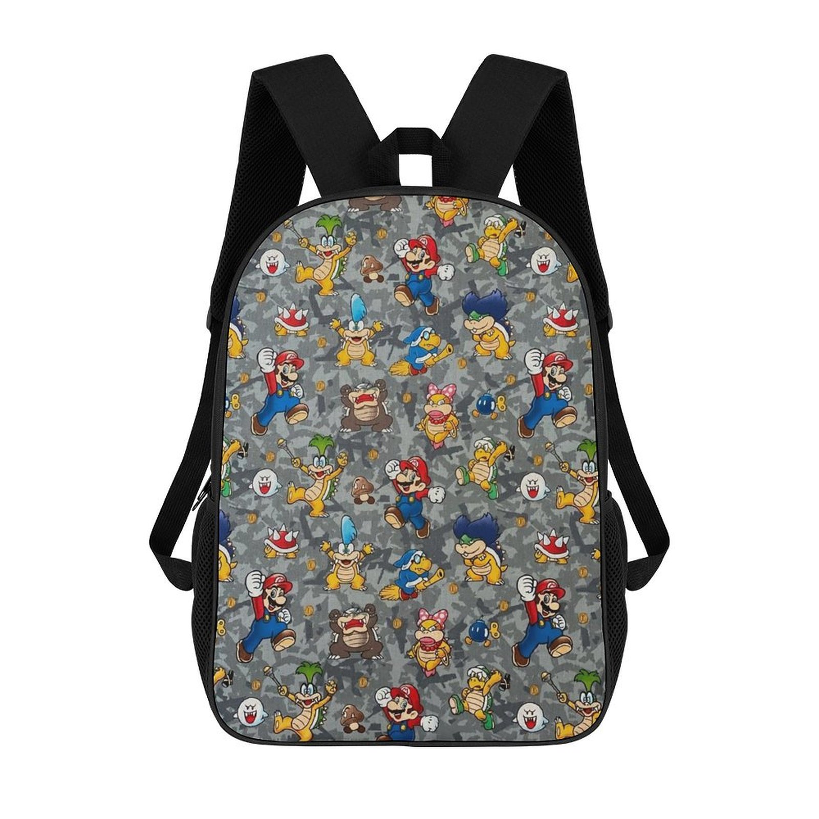 Super Mario 17 Inch Large Capacity Backpack,casual Travel Backpack ...