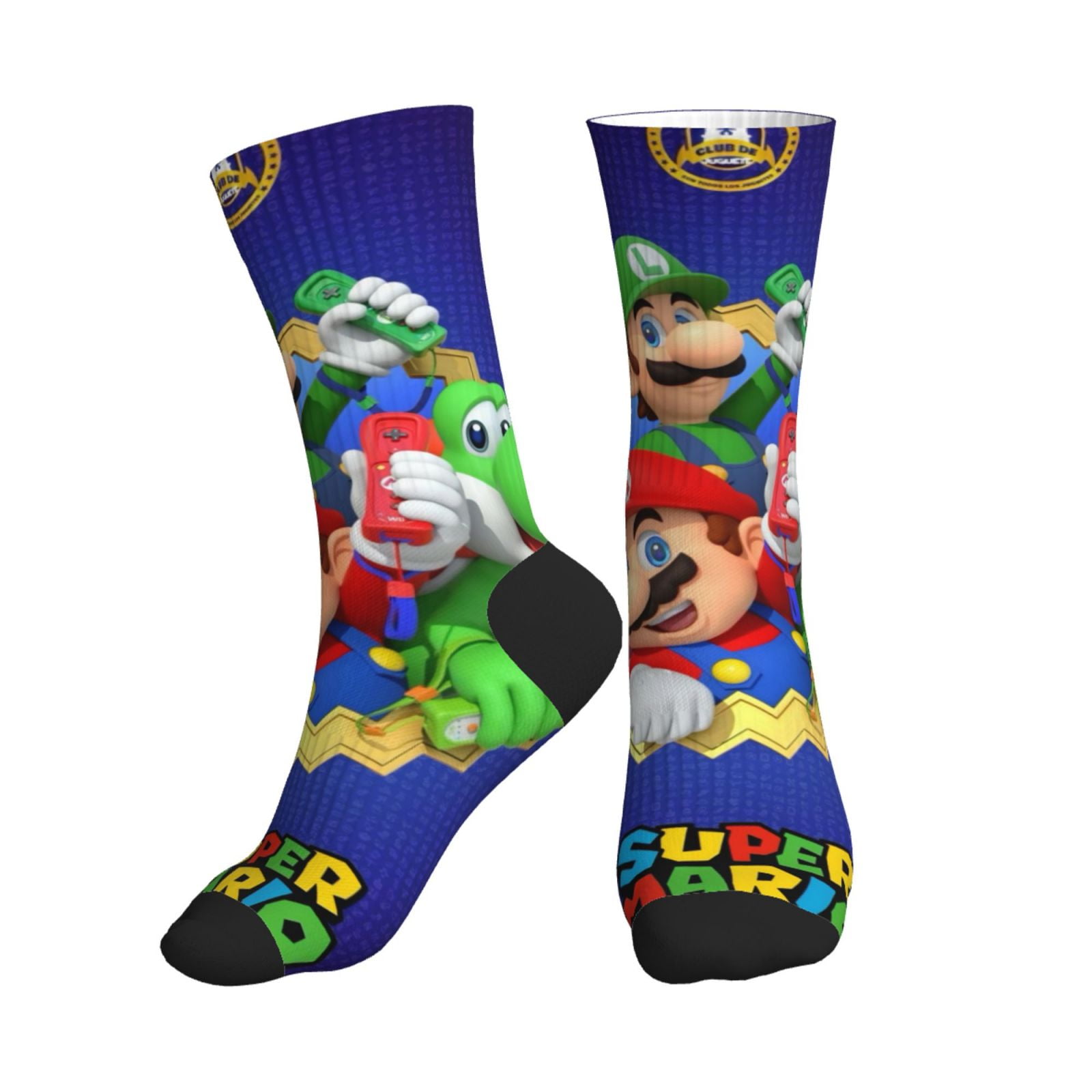 Super Mario 2 Crew Socks, Funky Silky Comfort Socks For Men Women Teens ...
