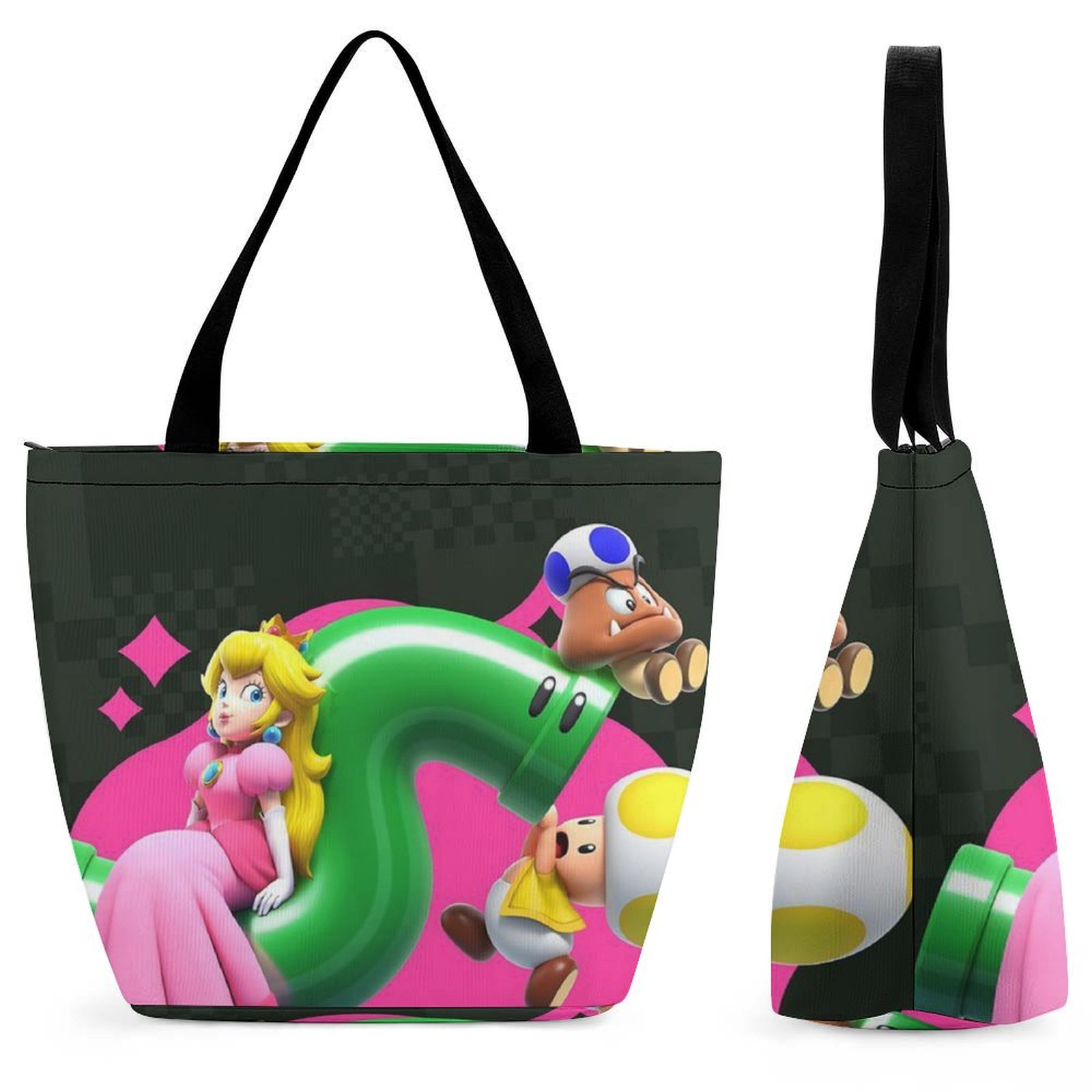 Super Mario (2) Large Vacation Theme Park Purse, Travel Bag, Gym Bag ...