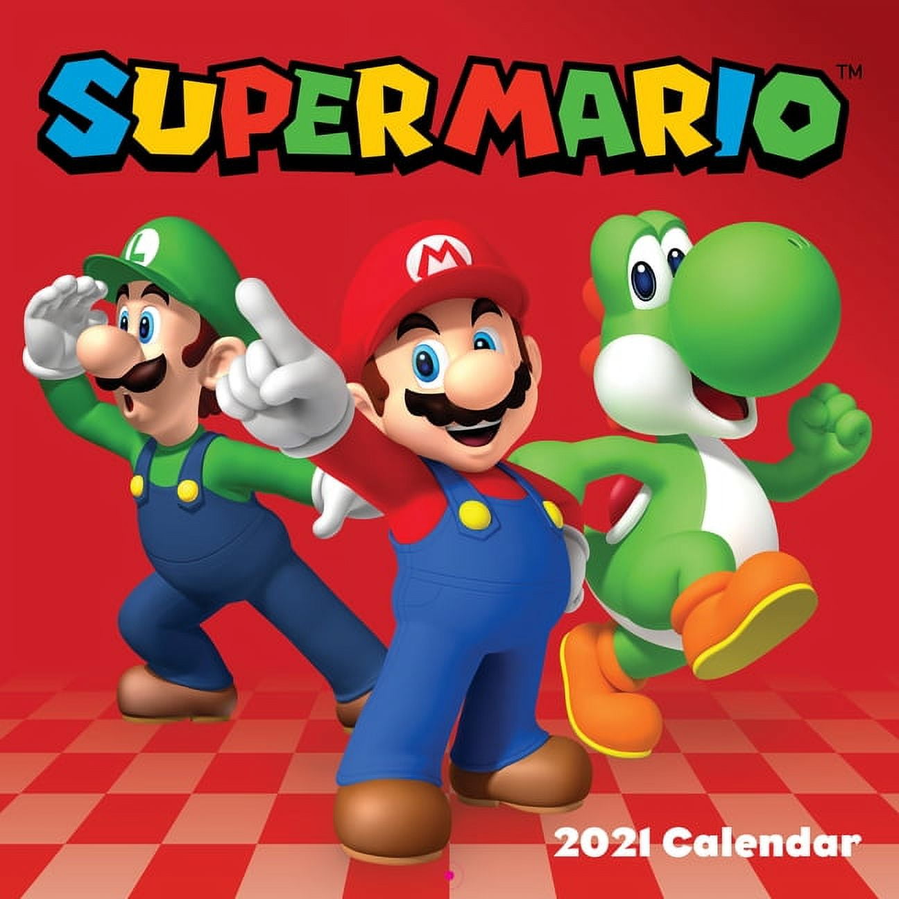 Super Mario 2021 Wall Calendar (Calendar) - Walmart.com