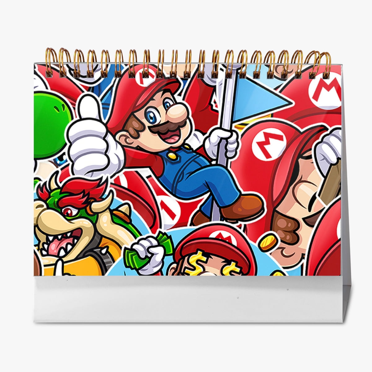 Super Mario 2025 Calendar, January 2025 - December 2025 Wall Calendar, Large Calendar 7" x 6 ...