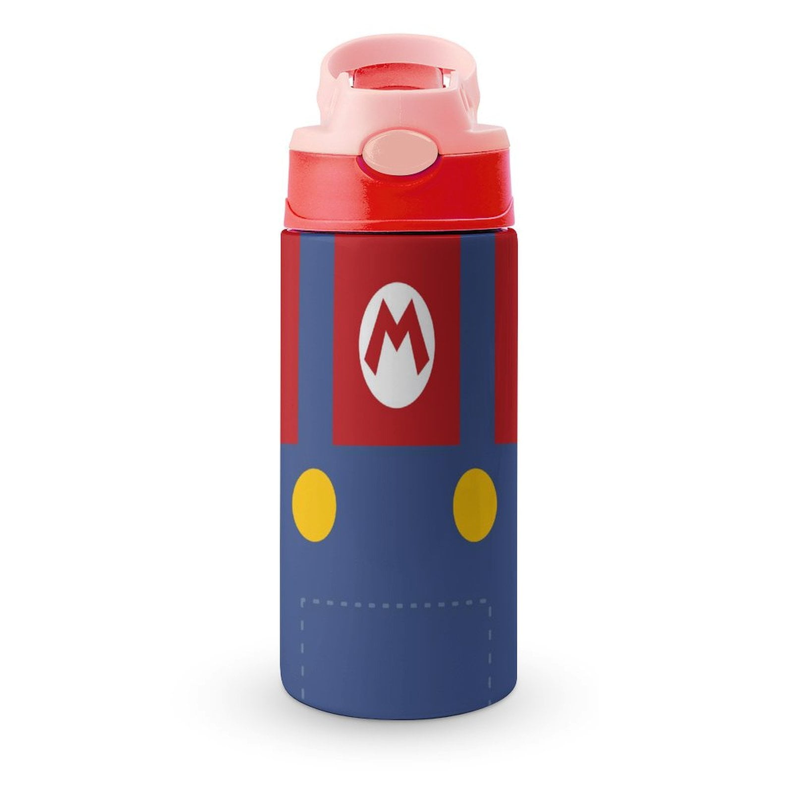 Super Mario (22) Vacuum insulated cup with straw cover for children ...
