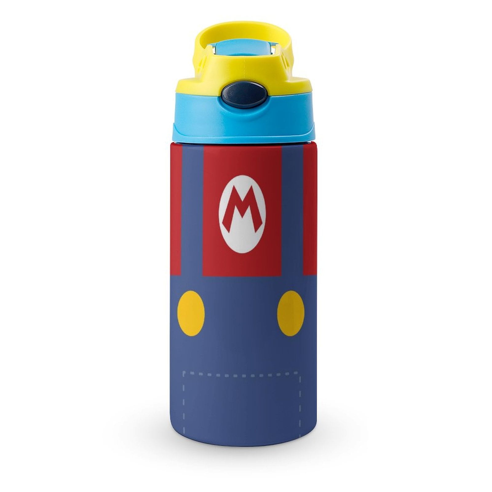 Super Mario (22) Vacuum insulated cup with straw cover for children ...