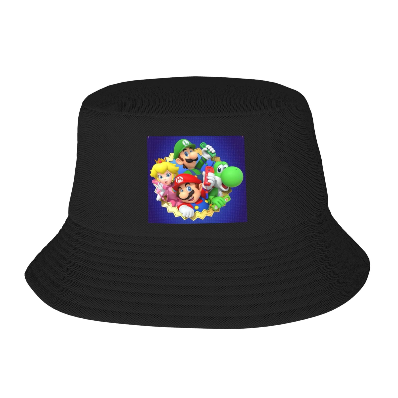 Super Mario 2adult Fisherman Bucket Hat - Unisex Cotton Sun Hat For ...