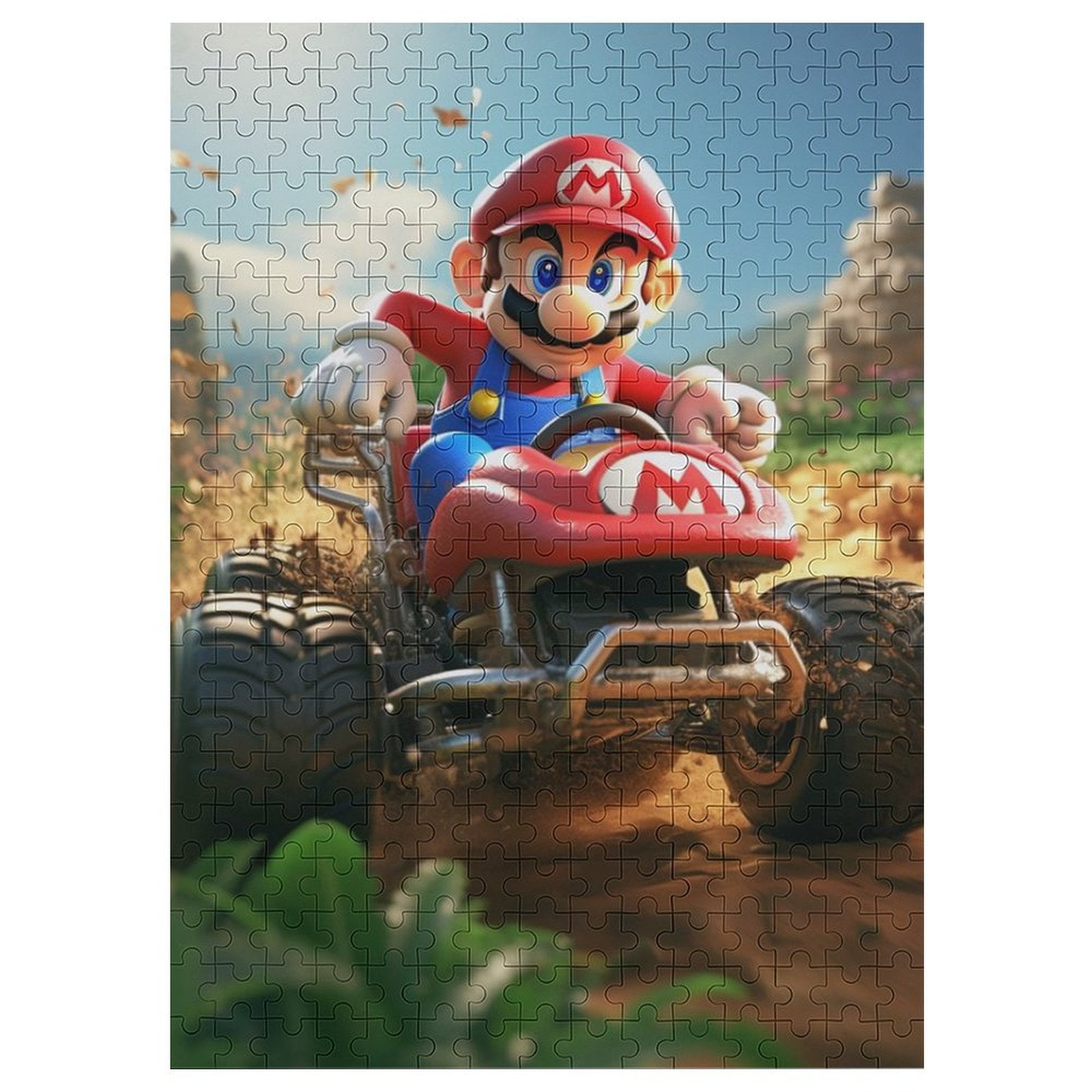 Super Mario 300 PCS Jigsaw Puzzle for Kids Teens - Unique Puzzle Pieces ...