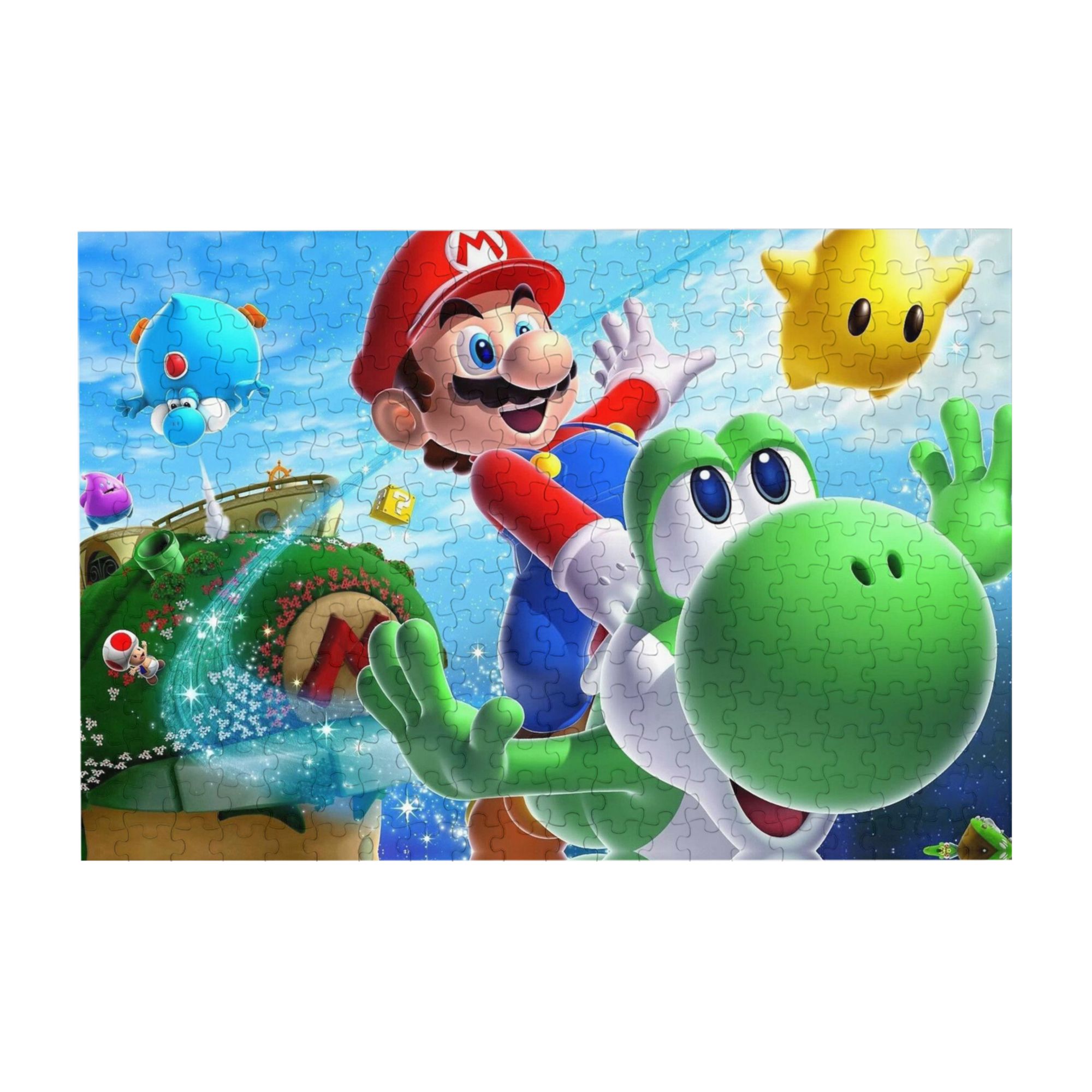 Super Mario 300 Piece Puzzles For Adults And Kids, Wooden Jigsaw Puzzle ...