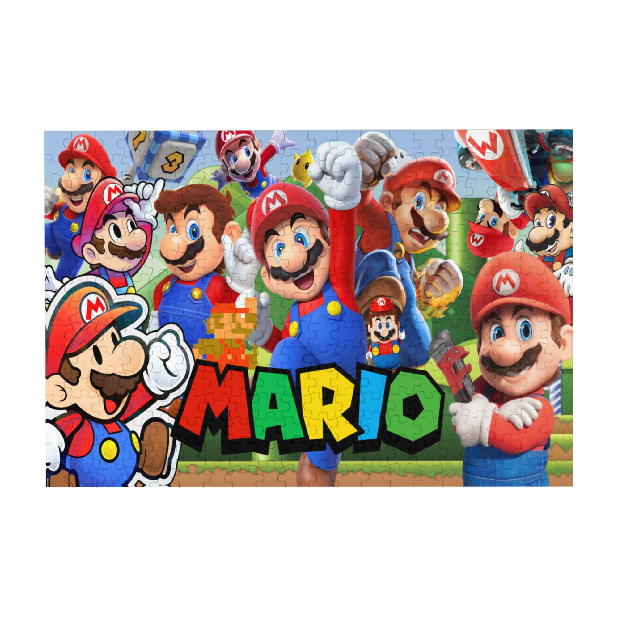 Super Mario 300 Piece Puzzles For Adults And Kids, Wooden Jigsaw Puzzle ...