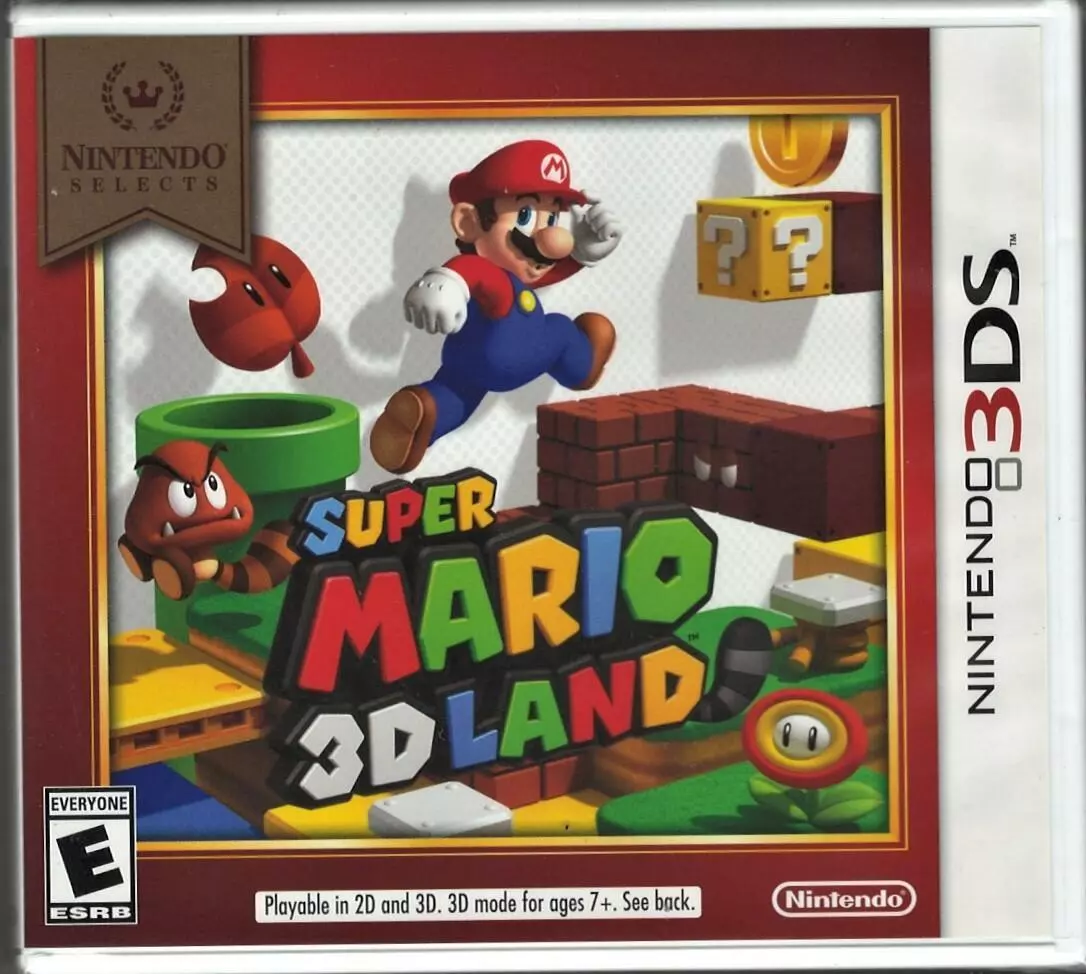 Super Mario 3D Land (Select) 3DS (Brand New Factory Sealed US Version ...
