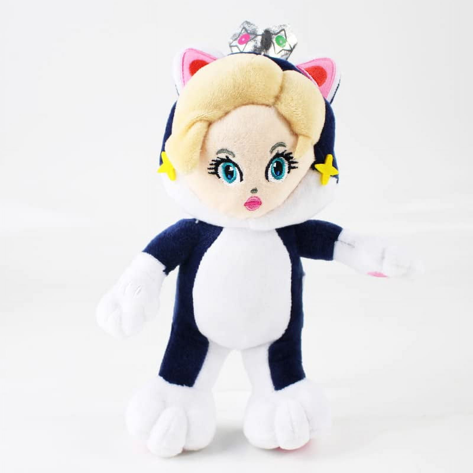Super Mario 3D World Neko Cat Rosalina Princess Plush 6.6" Stuffed ...