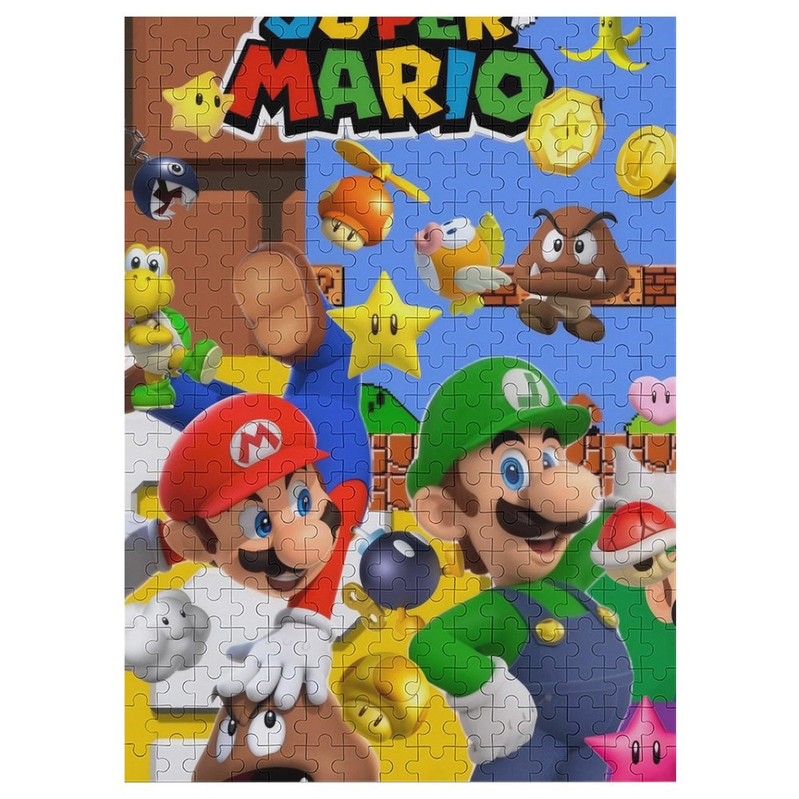 Super Mario (45) Christmas Jigsaw Puzzles Interlocking puzzles for kids ...