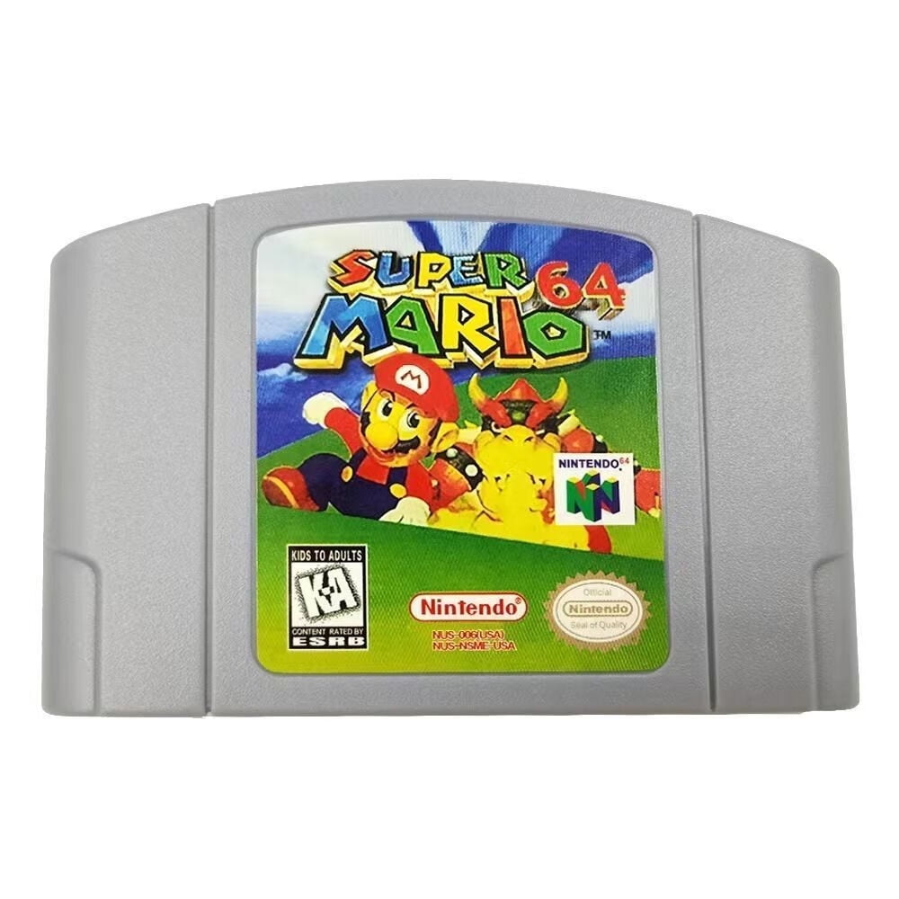 Super Mario 64 N64 Game,US Version - Walmart.com