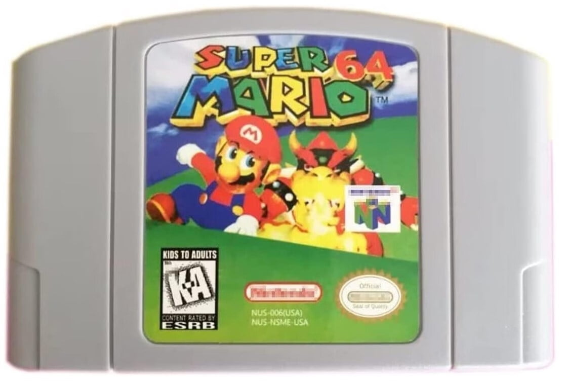 Super Mario 64 Series games N64 Cartridge USA Game Card For 64bit Game ...