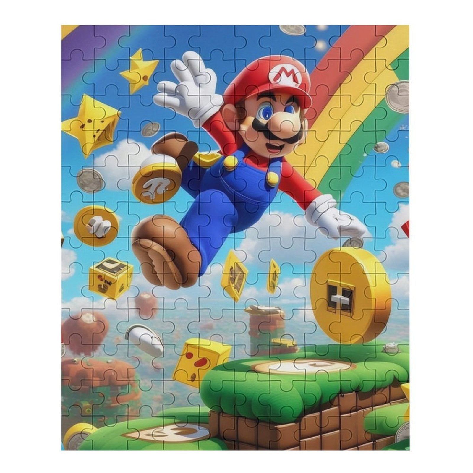 Super Mario (8) Christmas Jigsaw Puzzles Interlocking puzzles for kids ...