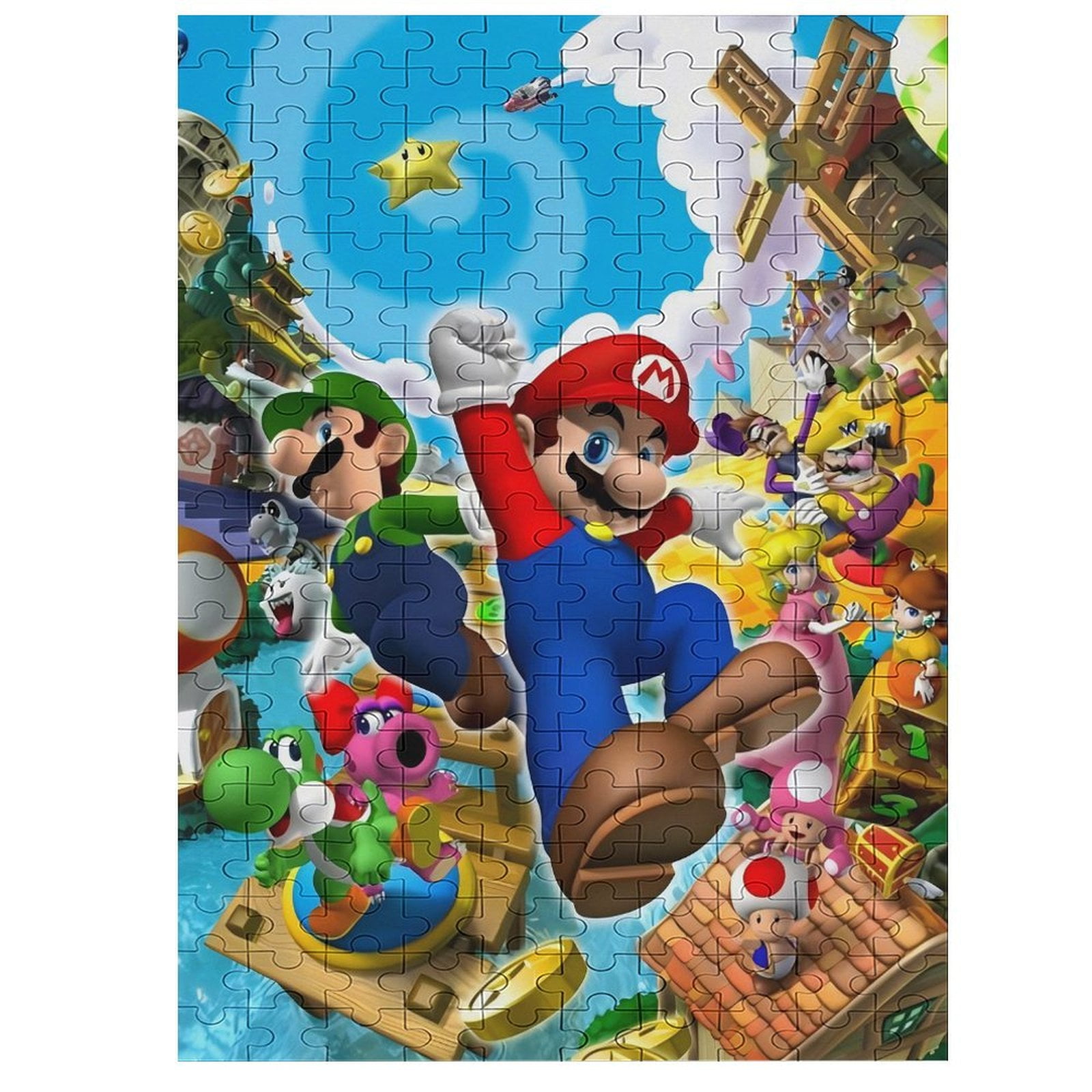 Super Mario Adult and children's puzzle toys family games interactive ...