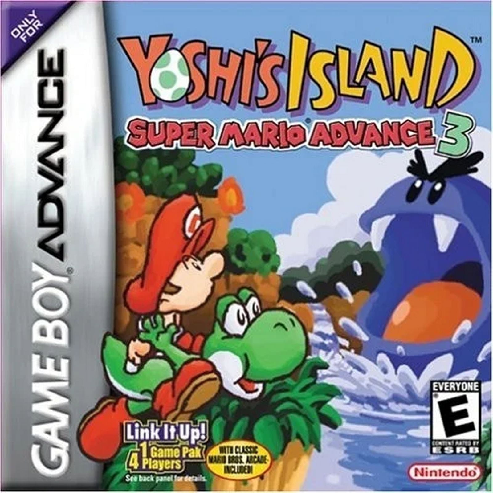 Super Mario Advance 3: Yoshi's Island Games Cartridge Card for GBA/GBASP/NDS/IDS/NDSL/IDSL, US ...