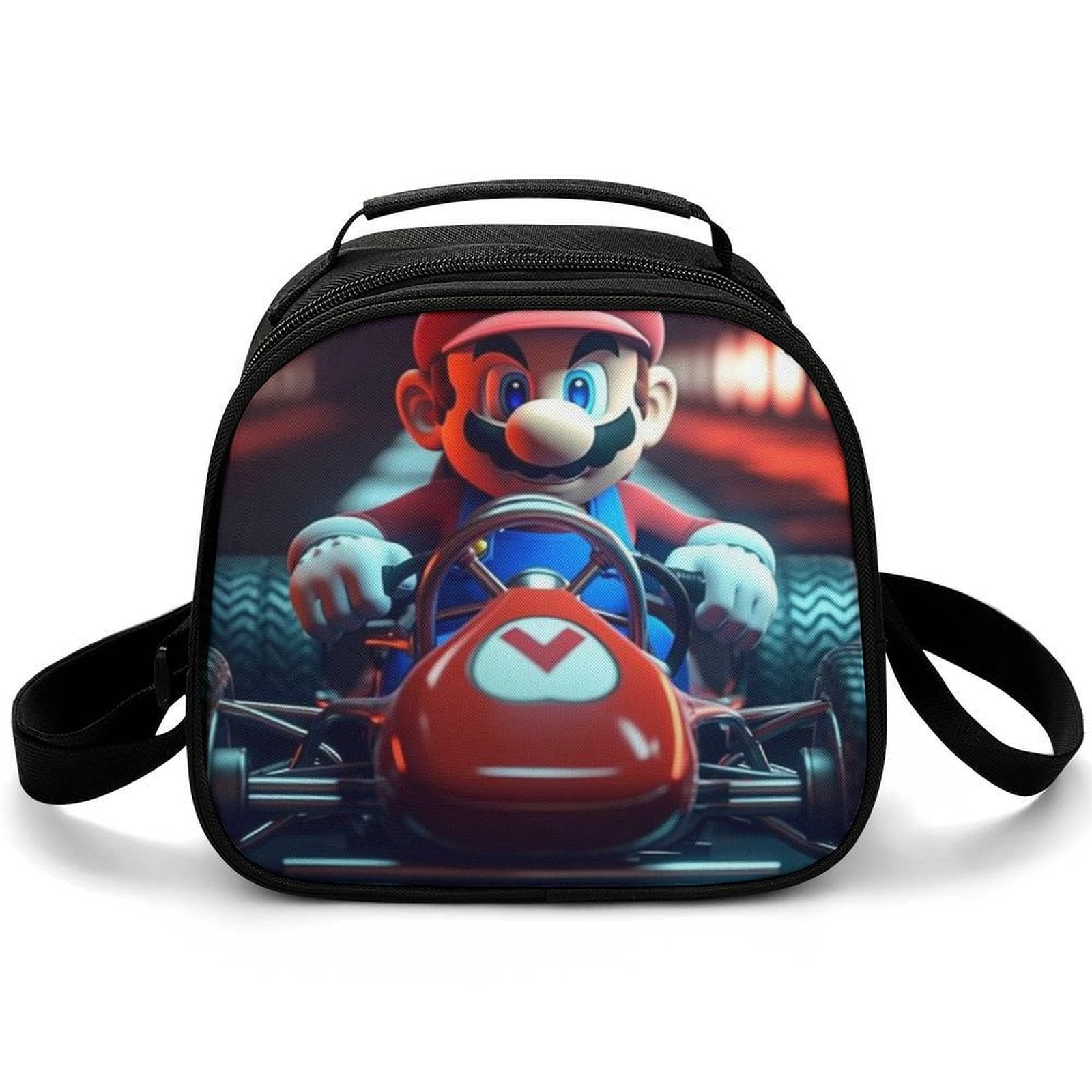 Super Mario Adventure Game Insulated Lunch Bag Portable Lunch Box ...