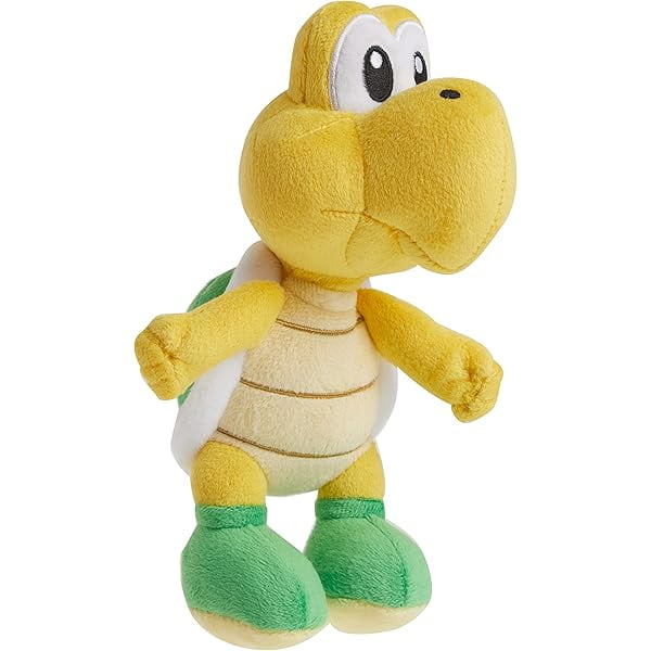 Super Mario All Star Collection 1425 Koopa Troopa Stuffed Plush, 7 ...