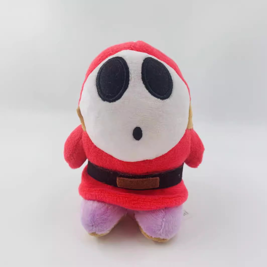 Super Mario All Star Collection 1591 Shy Guy Stuffed Plush, 17cm ...
