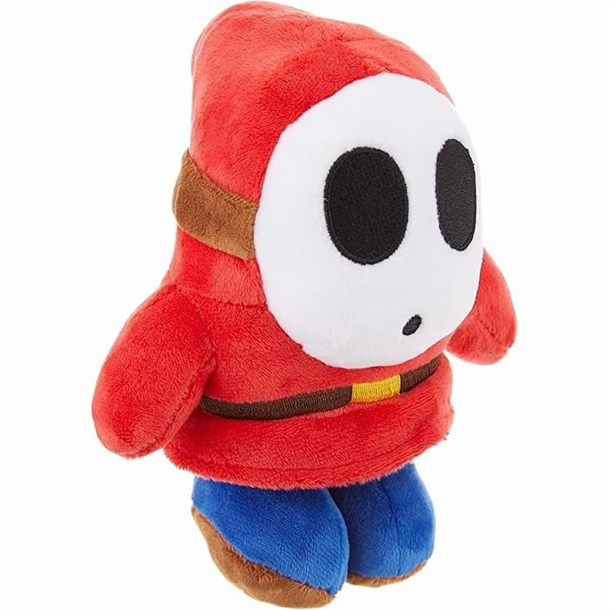 Super Mario All Star Collection 1591 Shy Guy Stuffed Plush, 6.5",Multi ...