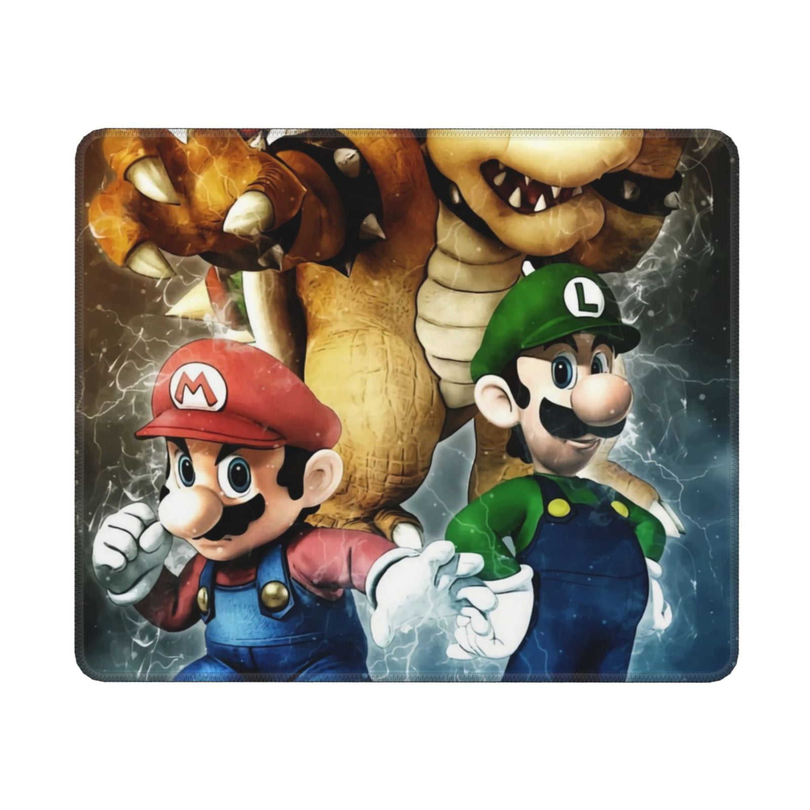 Super-Mario And Luigi Mouse Pad,Mouse Mat,Washable Mousepads with Cloth ...