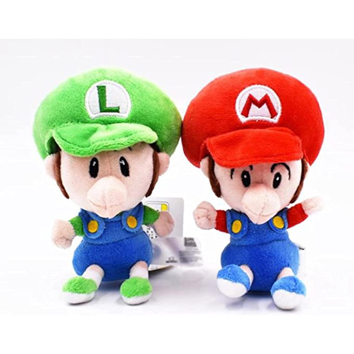 Super Mario And Luigi Plush Toy Green + Red, Plush Soft Stuffed Animal ...