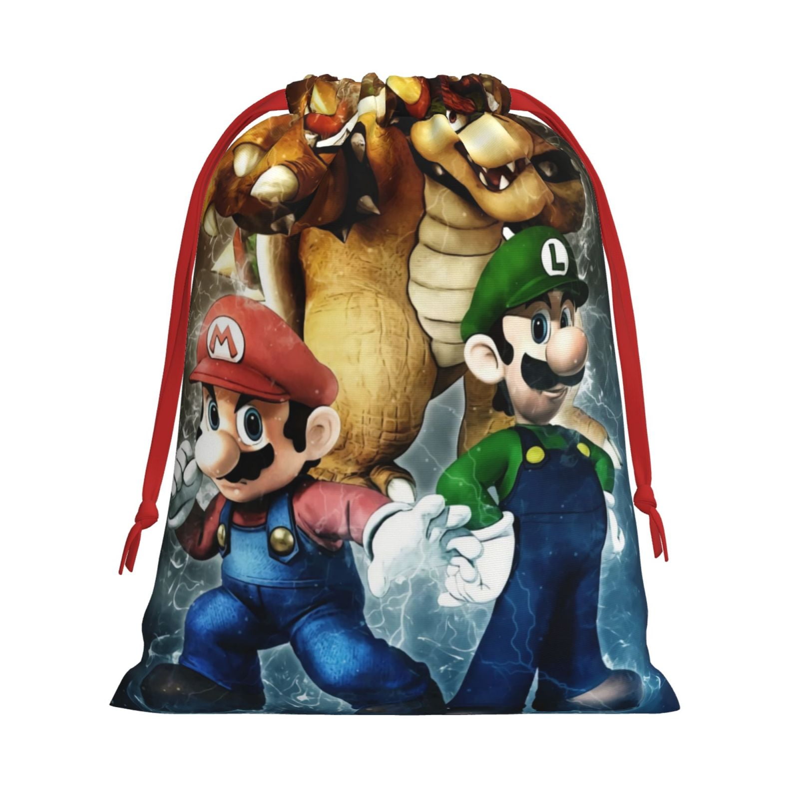Super Mario And Luigi55 Drawstring Bag For Kids Adults Gifts Drawstring ...