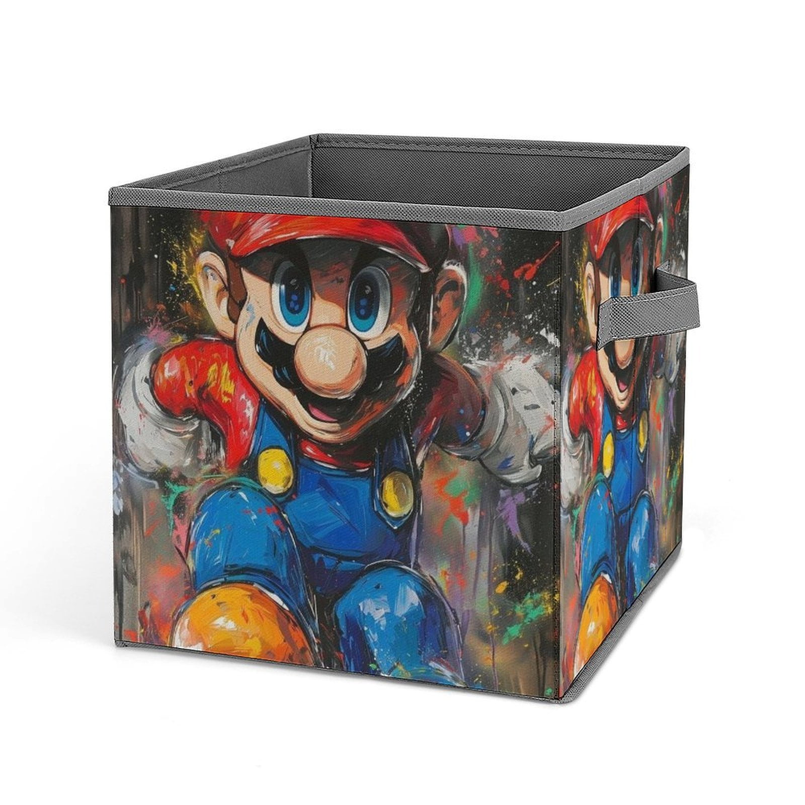 Super Mario Anime Cartoon Cube Storage Bins, 10.6 Cube Storage ...