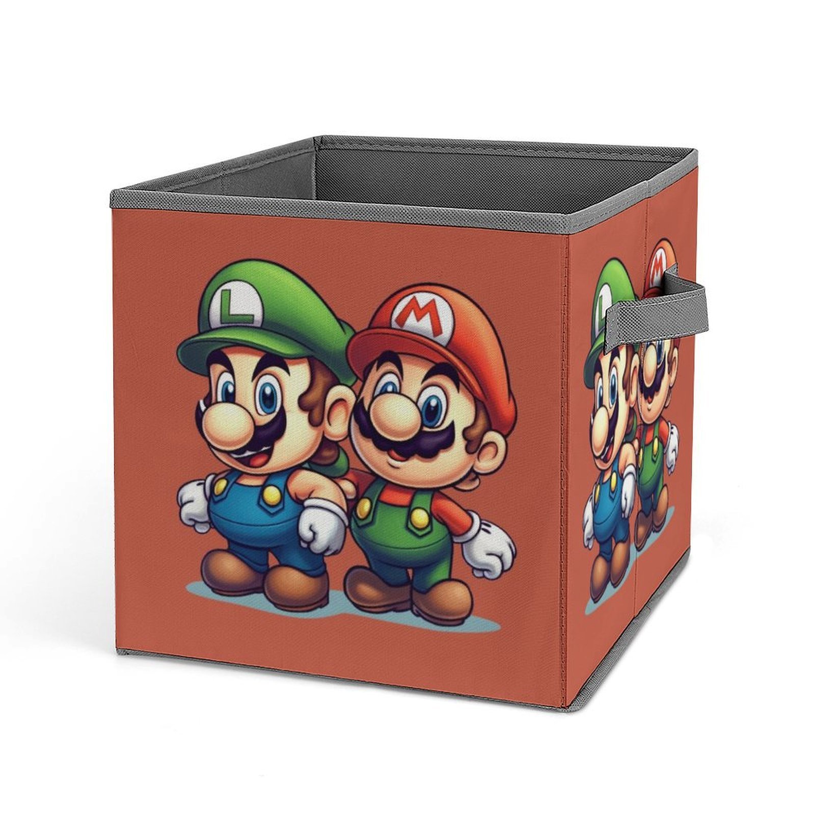 Super Mario Anime Cartoon Cube Storage Bins, 10.6 Cube Storage ...