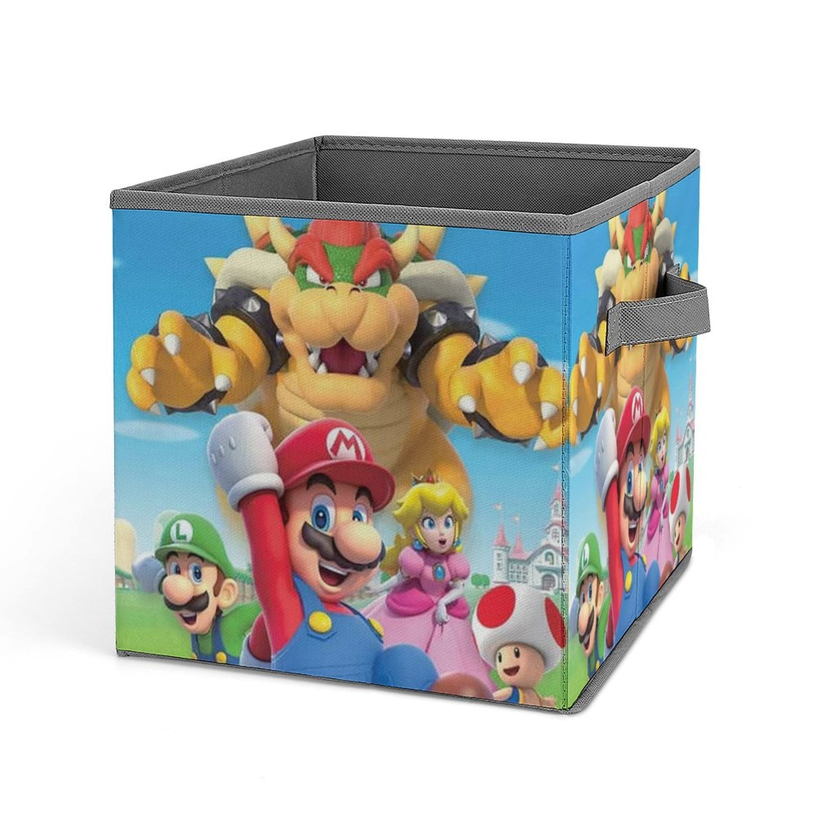 Super Mario Anime Cartoon Cube Storage Bins for Shelves, Storage Cubes ...