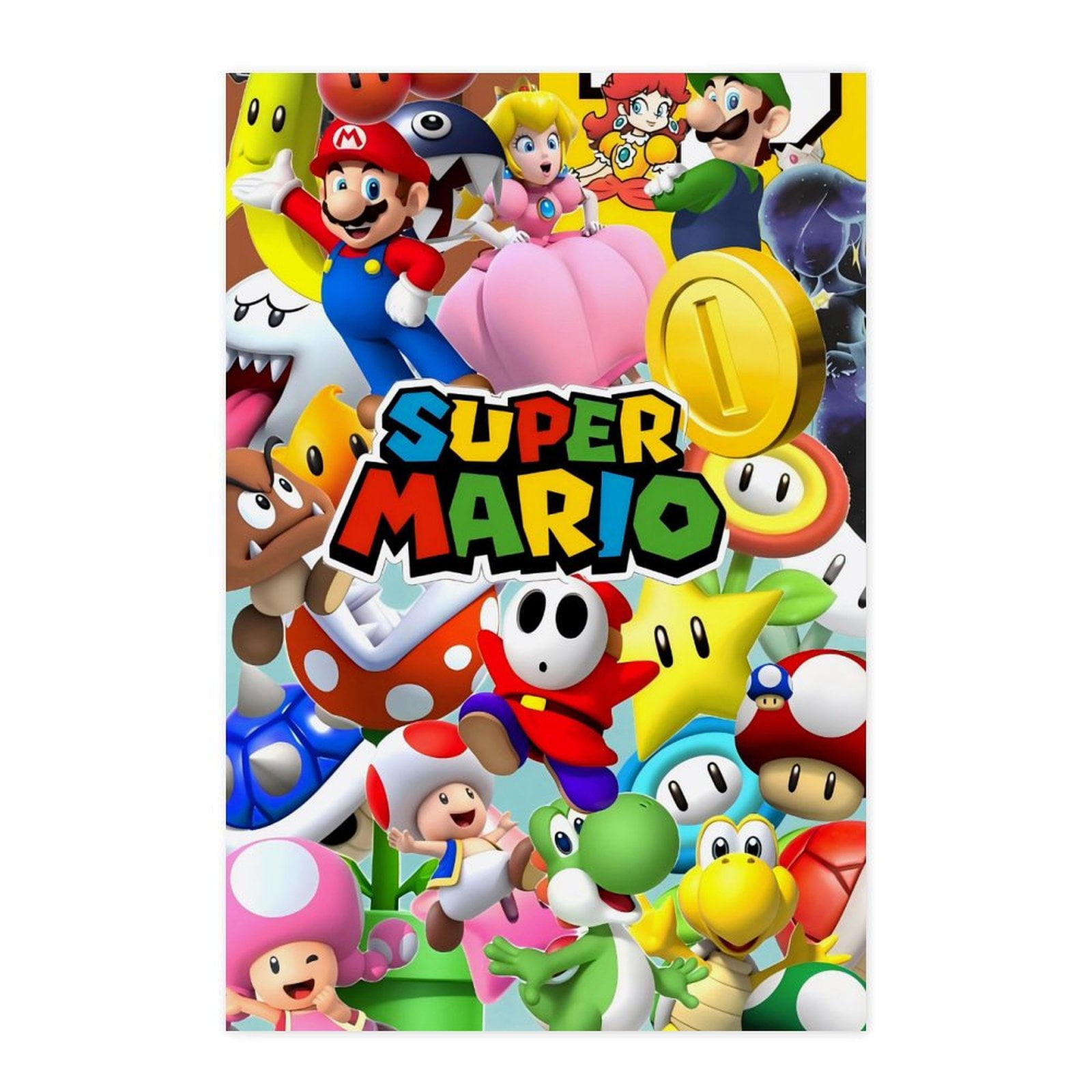 Super Mario Anime stickers posters wall decoration 30*45（cm） - Walmart.com