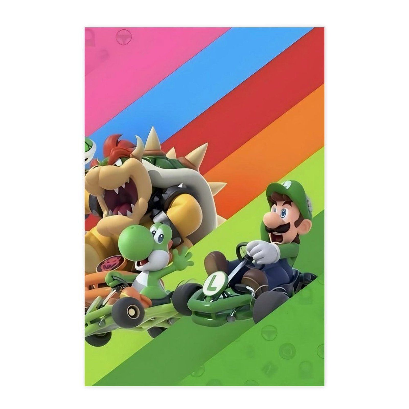 Super Mario Anime stickers posters wall decoration 30*45（cm） - Walmart.com