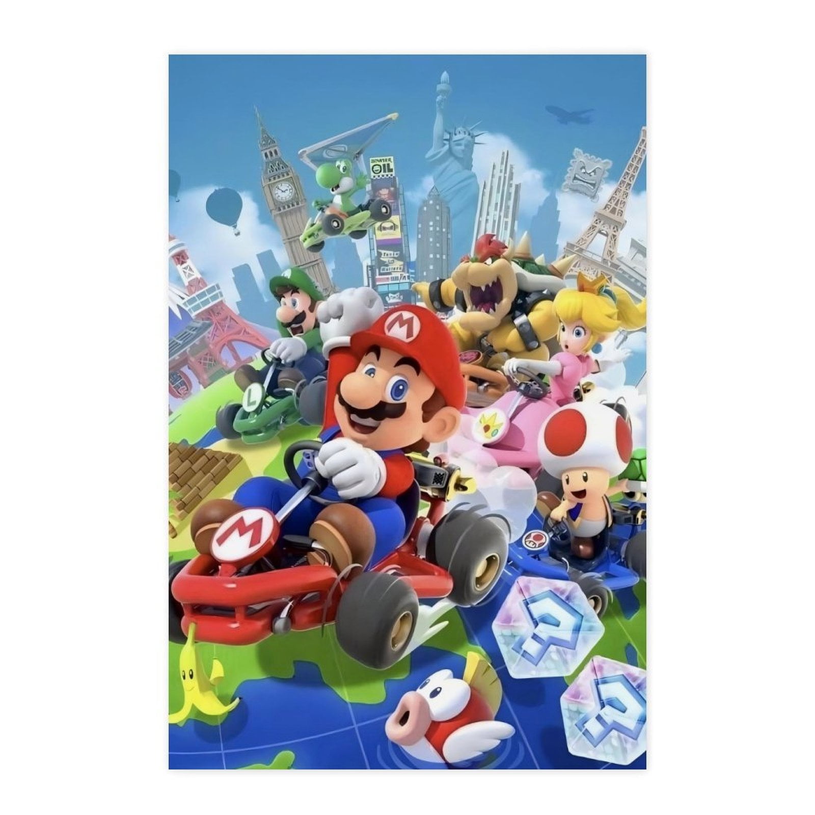 Super Mario Anime stickers posters wall decoration 30*45（cm） - Walmart.com