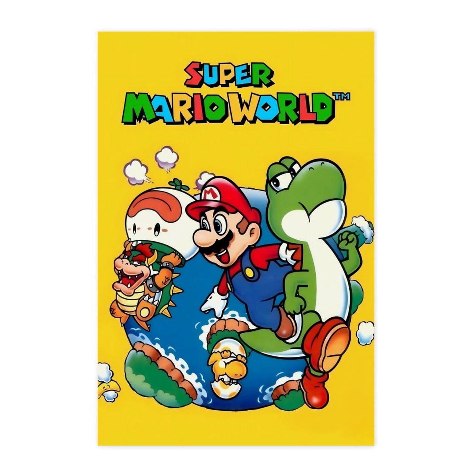 Super Mario Anime stickers posters wall decoration 30*45（cm） - Walmart.com